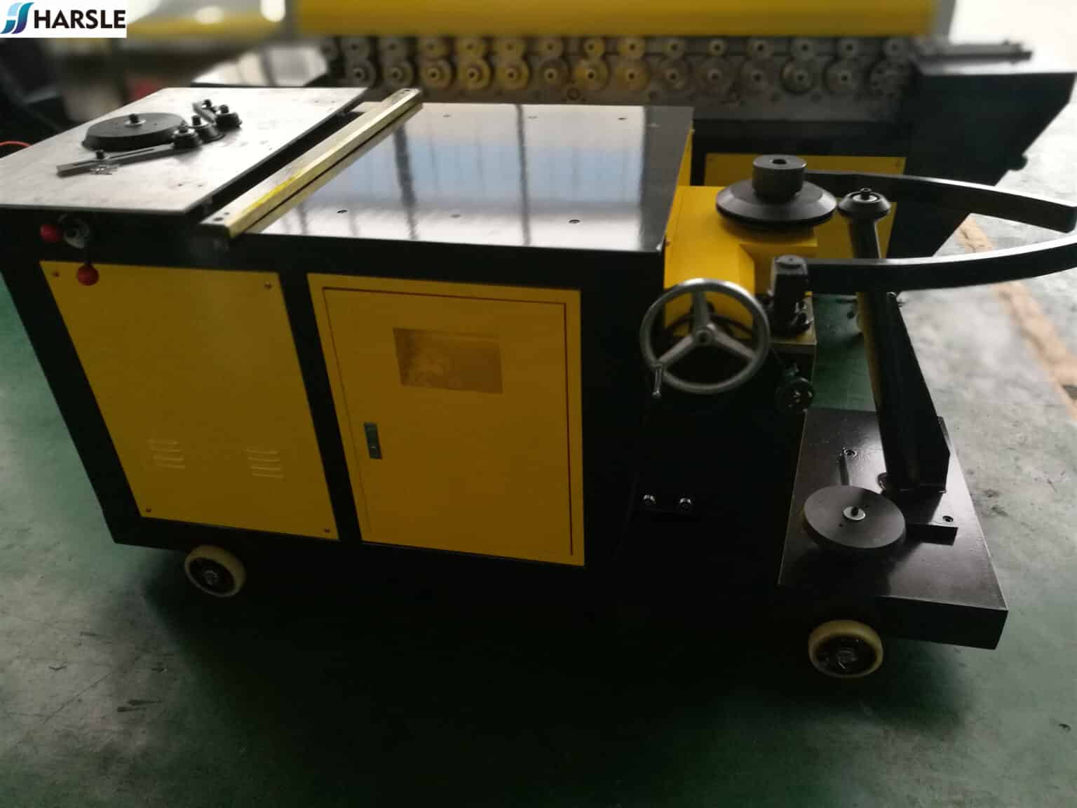 Round duct machineRound Duct Elbow Making Machine - Duct Division
